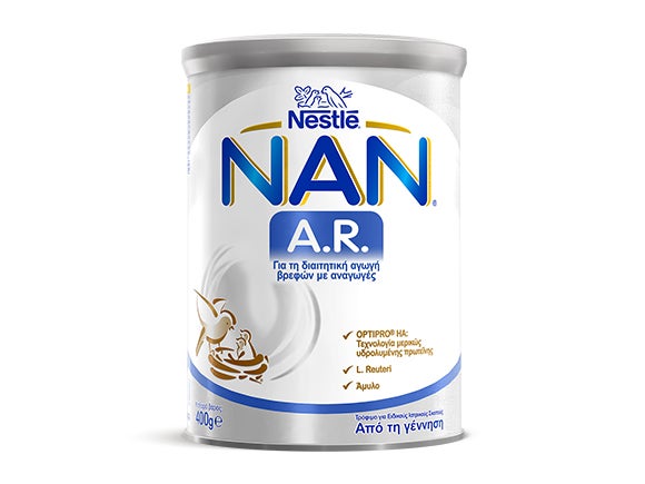 NAN A.R. Αντιαναγωγικό Βρεφικό Γάλα | Nestlé Baby & Me