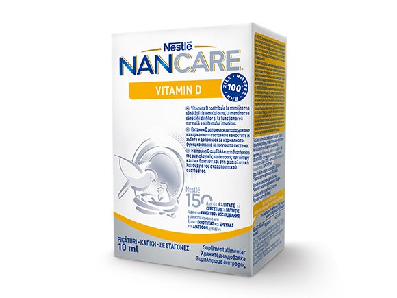 Nestlé NANCARE Βιταμίνη D | Nestlé Baby & Me