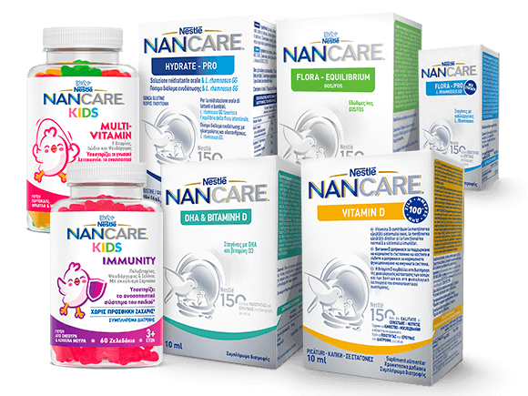 Nestlé NANCARE: Συμπληρώματα διατροφής | Nestlé Baby&Me