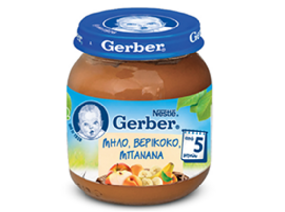 Gerber Μήλο Βερίκοκο Μπανάνα | Nestlé FamilyNes